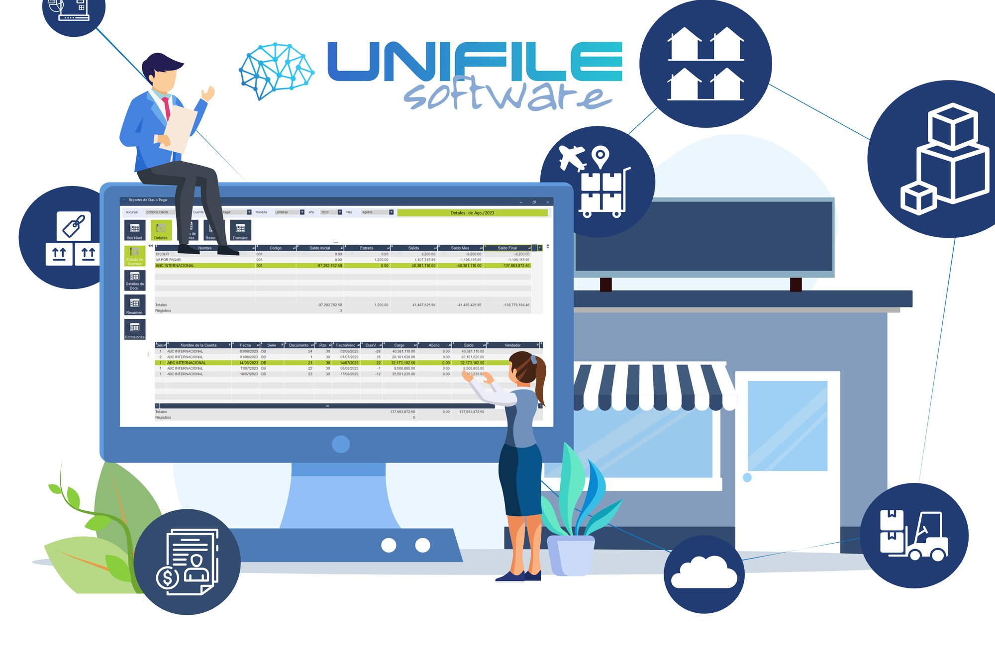 Unifile Punto de Ventas + Cuentas por Pagar
